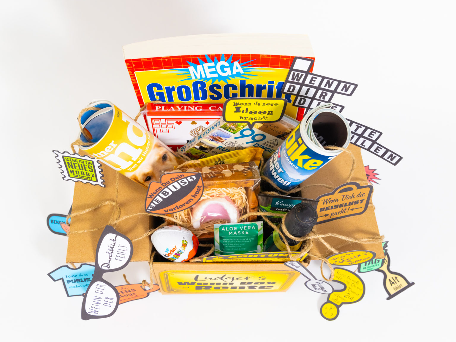 Wenn Box zur Rente Bastelset - idaviduell