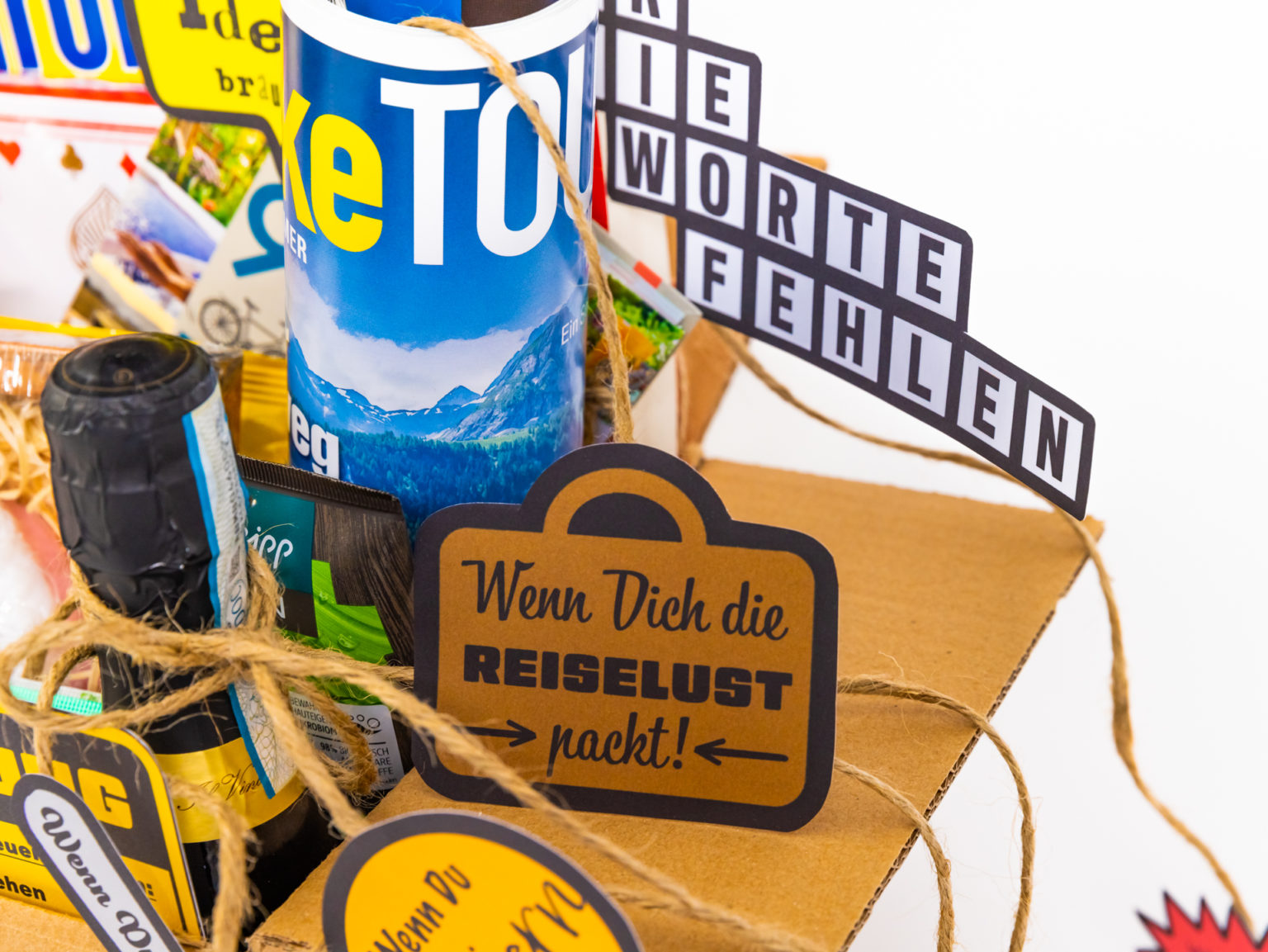 Wenn Box zur Rente - DIY Geschenk für Rentner - idaviduell